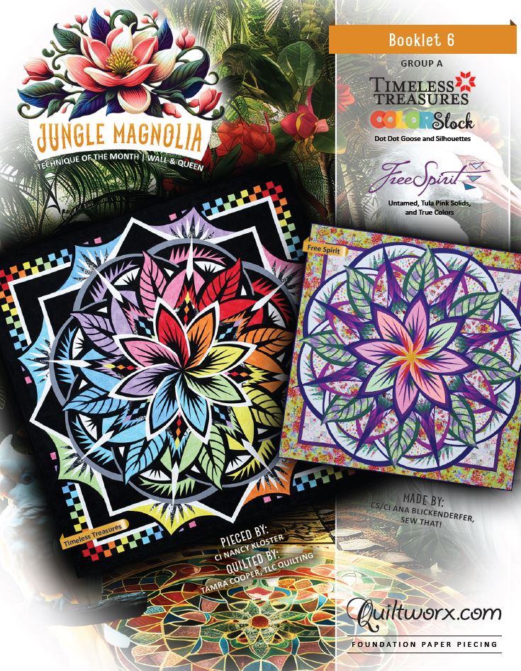 Jungle Magnolia patterns | Sew That!