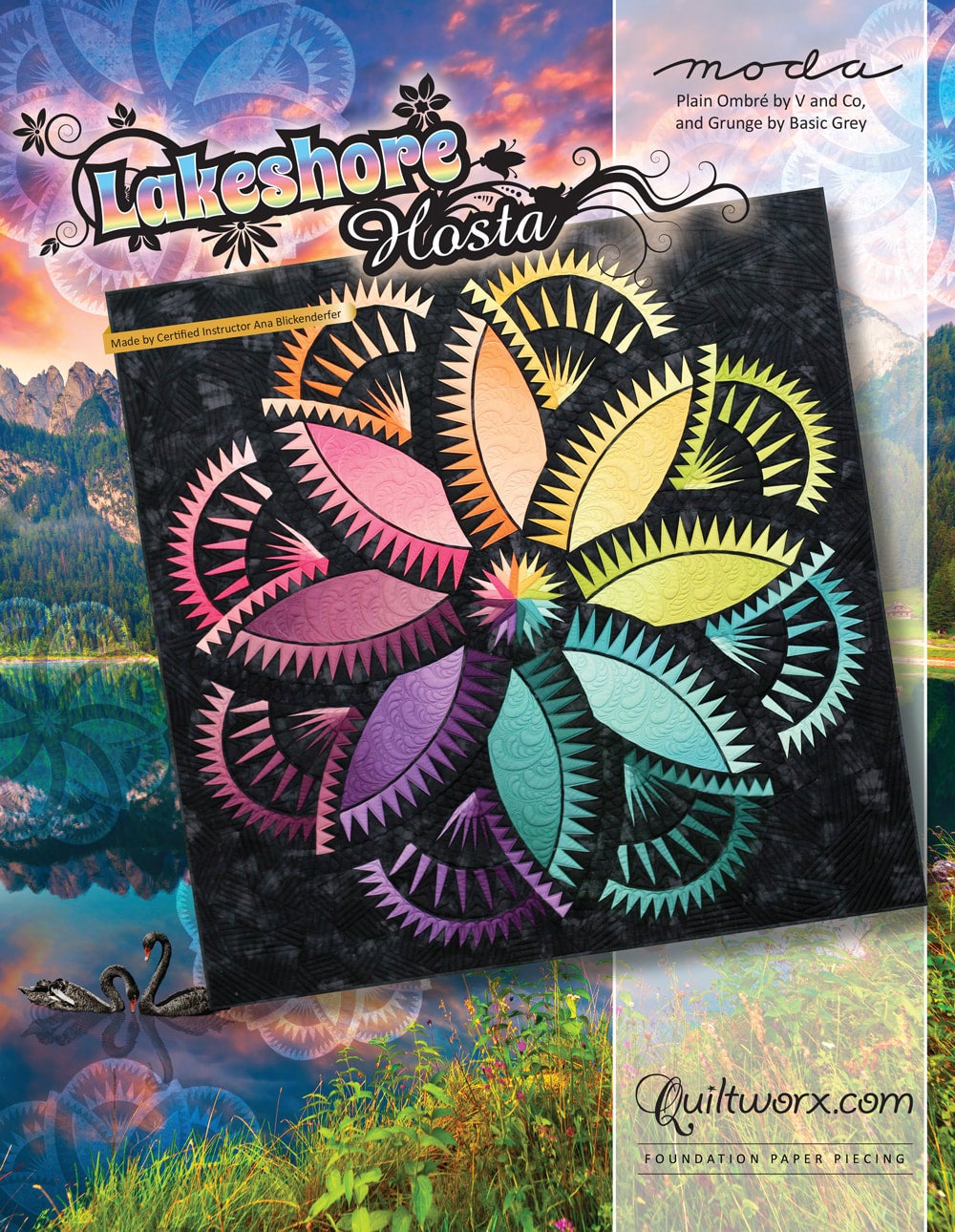 Lakeshore Hosta (Ombre) pattern | Sew That!