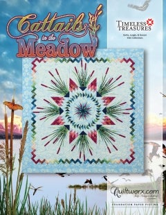 Cattails in the Meadow pattern | Sew That!