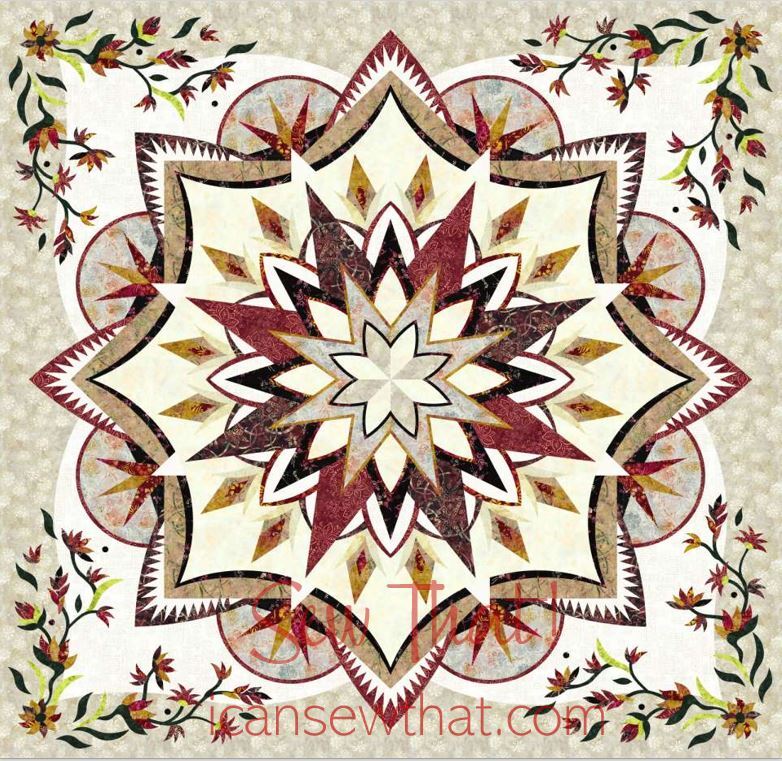 Royal Iris in Maple Leaf | Sew That!