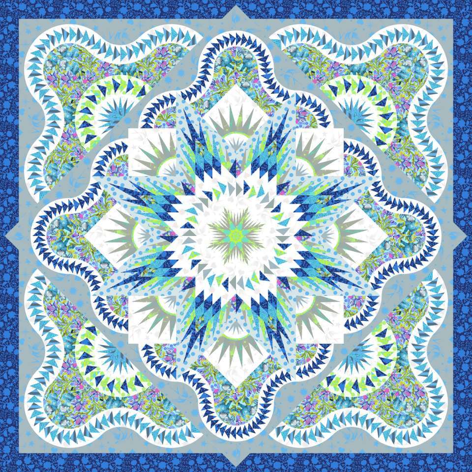 Arctic Star Queen in Everglow | Sew That!